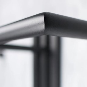 Černý kovový nástěnný věšák Senza – Spinder Design