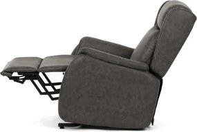 Polohovací křeslo černé, elektrické TV-L8902 BK3
