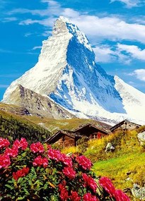 Wizard + Genius Obrazová tapeta čtyřdílná Matterhorn, šířka 183cm, výška 254, 4D ID 373