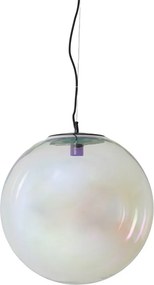 Závěsné svítidlo se skleněným stínidlem ø 48 cm Medina – Light &amp; Living
