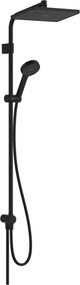 Hansgrohe Activera Q - Sprchový set bez baterie, 29x18 cm, 2 proudy, EcoSmart, matná černá 28757670