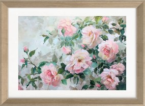 Tištěný obraz s rámem 75x56 cm Blooming Roses – Styler