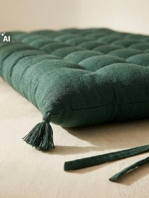 Sinsay - Prošívaný dekorační polštář - zelená