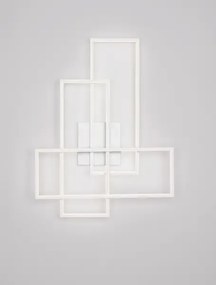 Designové nastěnné svítidlo Alis B Bílá