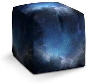 Sablio Taburet Cube Hvězdné nebe: 40x40x40 cm