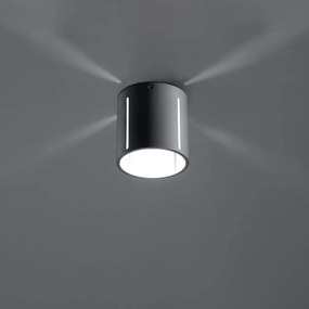Sollux Lighting Stropní svítidlo INEZ šedé