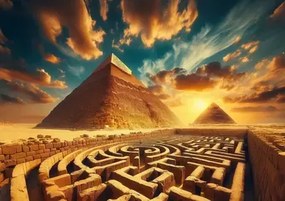 ART PUZZLE 41016 Puzzle Egyptské pyramidy / 1000 dílků / od 15 let