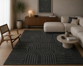 Koberec ZEN GARDEN 2405 tmavě šedý