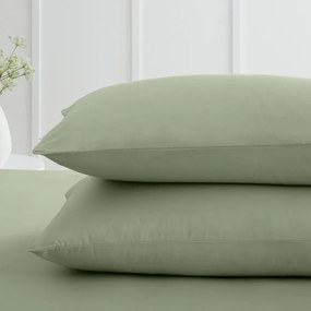 Povlaky na polštáře v sadě 2 ks z bavlněného perkálu 50x75 cm Cotton Percale – Bianca