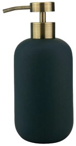 Antracitový keramický dávkovač mýdla 200 ml Lotus – Mette Ditmer Denmark