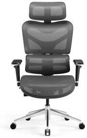 Kancelářská ergonomická židle Diablo V-Commander: černo-šedá Diablochairs