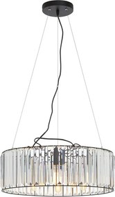 Závěsné svítidlo se skleněným stínidlem ø 50 cm Akiko – Premier Housewares