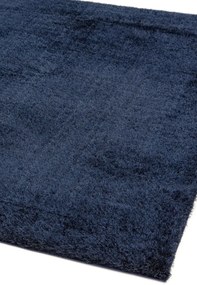 Modrý koberec Trebbia Navy Rozměry: 80x150 cm