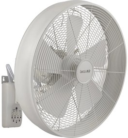 Lucci Air 213128EU - Nástěnný ventilátor BREEZE 55W/230V bílá + dálkové ovládání