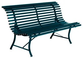 Louisiane Steel Bench 150 cm modrá Fermob