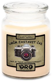 Svíčka Zastavit čas (Vůně svíčky: Vanilka)