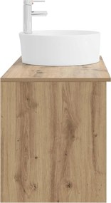 Sada koupelnového nábytku 2 ks Dub artisan Kompozitní dřevo 3403911