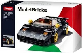 Sluban Model Bricks M38-B1098 Italský sportovní vůz / LEGO - kompatibi