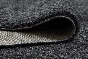 Dywany Łuszczów, Kusový koberec Berber 9000 grey, 140x190, šedá, obývací pokoj