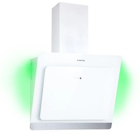 Aurora 60 Smart, digestoř, 60 cm, komínová, 550 m³/h, LED podsvícení, A++, bílá