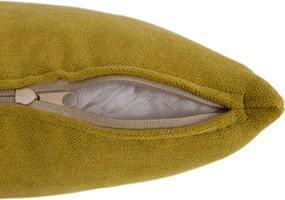 Sedací souprava, šedohnědá/žlutá, látka, levá, BRATO
