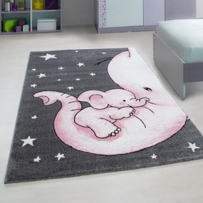 Dětský koberec Kids 560 pink 140 x 200 cm