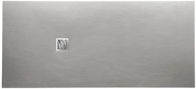 Gelco MITIA 200 x 90 x 3 cm PMS20090 sprchová vanička šedá profilovaná