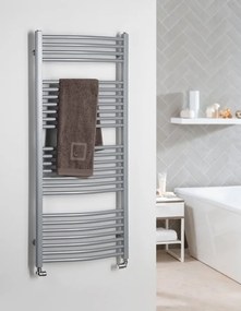 Aqualine Sapho, ORBIT otopné těleso s bočním připojením 450x1320 mm, 594 W, bílá