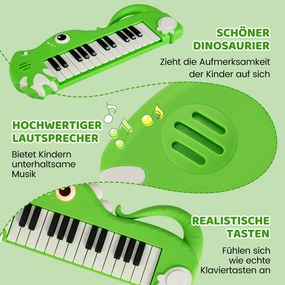 Costway 25 Dětské digitální piano Keys s vestavěnou hudební
