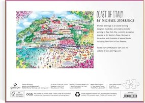 GALISON Puzzle Italské pobřeží / 1000 dílků
