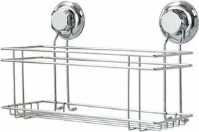 Compactor Bestlock Polička do koupelny s přísavkami chrom / bez vrtání