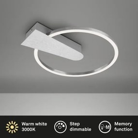 Briloner 3542-018 - LED Stmívatelné stropní svítidlo NICO LED/12W/230V chrom