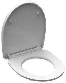 Eisl Sanitär WC prkénko Duroplast Soft Close Iceberg High Gloss 82579