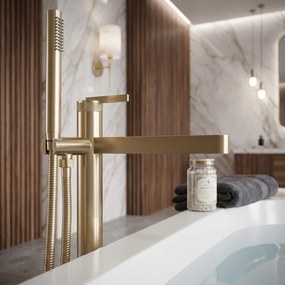 Rea, Volně stojící baterie Rea Grace Brush Gold, REA-B2236