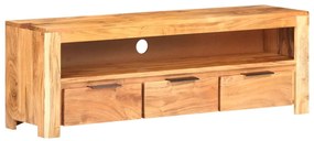 vidaXL TV stolek 119 x 30 x 41 cm masivní akáciové dřevo