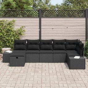 Set pohovek 7 ks polyratan 3360734