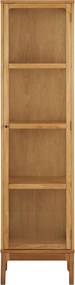 House Nordic Prosklený kabinet ZAMORA 180x47cm dub 3001500