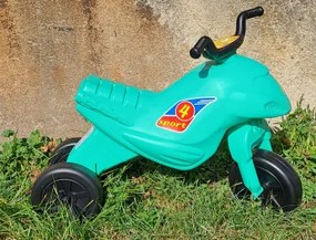 Teddies Odrážedlo Superbike 4 střední Tyrkysové