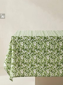 Sinsay - Ubrus s motivem listů - zelená