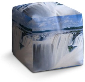 Sablio Taburet Cube Vodopád 3: 40x40x40 cm
