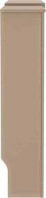Kryt radiátoru 2 ks Dub sonoma 205 x 20,5 x 81,5 cm 3403240