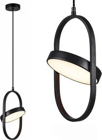 Toolight Toolight, LED závěsné svítidlo 18W, 4000K, APP1554-CP, černá, OSW-05662