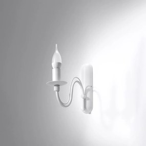 Sollux Lighting Nástěnné svítidlo MINERWA bílé
