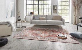 Hanse Home, Kusový koberec Asmar 104013 Brick/Red, 80x200, červená, obývací pokoj