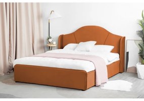 Čalouněná postel Sunrest II 160x200 měděná