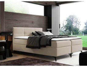 Kontinentální postel Durian, Rozměr postele: 160x200, Barva:: ekokůže Soft 033