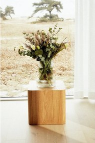 Odkládací stolky v sadě 2 ks v dekoru jasanu 40x40 cm Cubo – Jotex