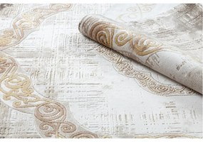 Luxusní kusový koberec akryl Lana béžový 160x230cm
