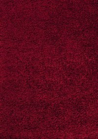 Vopi | Kusový koberec Dream Shaggy 4000 red - Kulatý průměr 80 cm