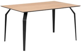 Dubový jídelní stůl MICADONI SONO 120 x 80 cm